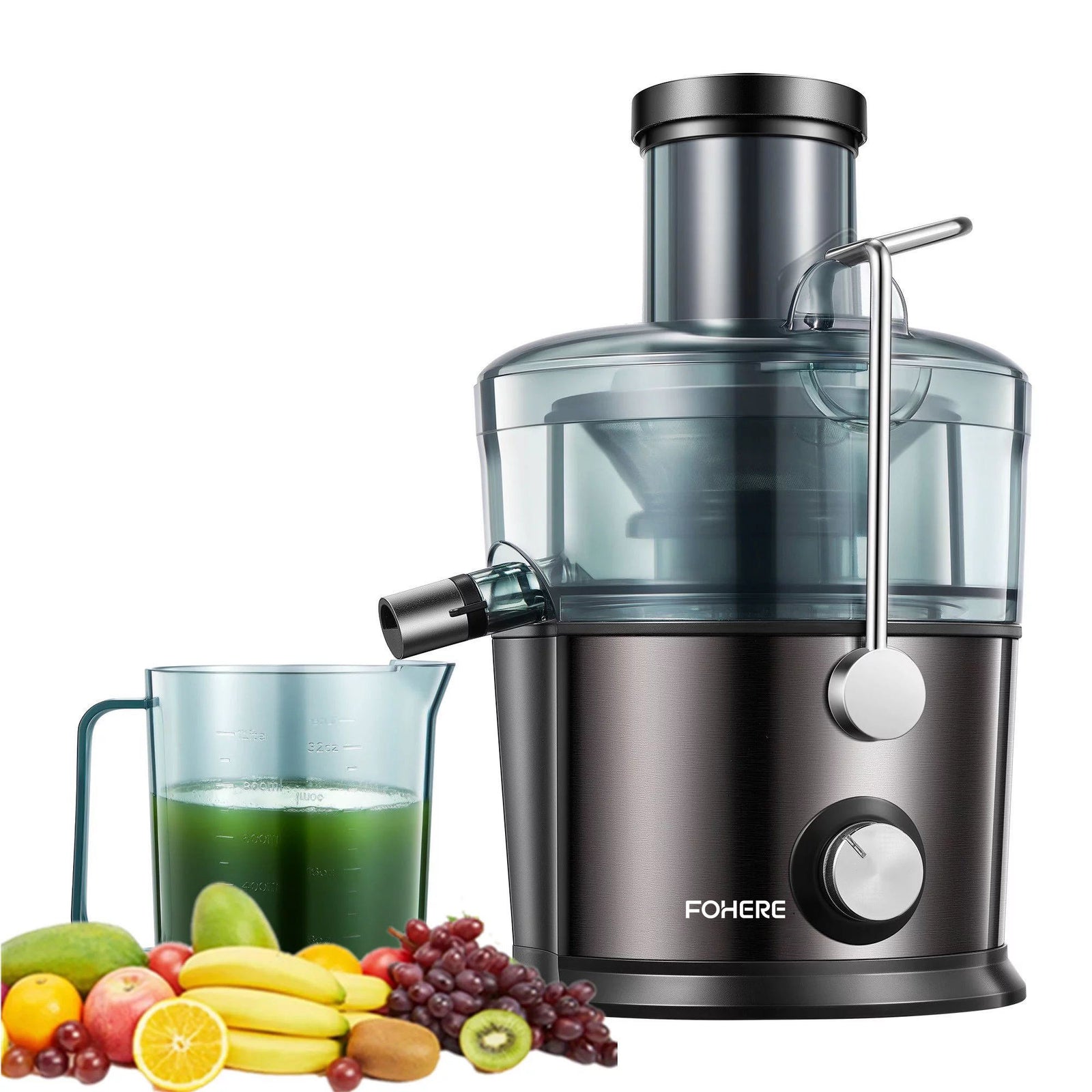 Juicer Extractor, 800W Juicer Machine with 3" Wide Mouth, Easy to Clea ...